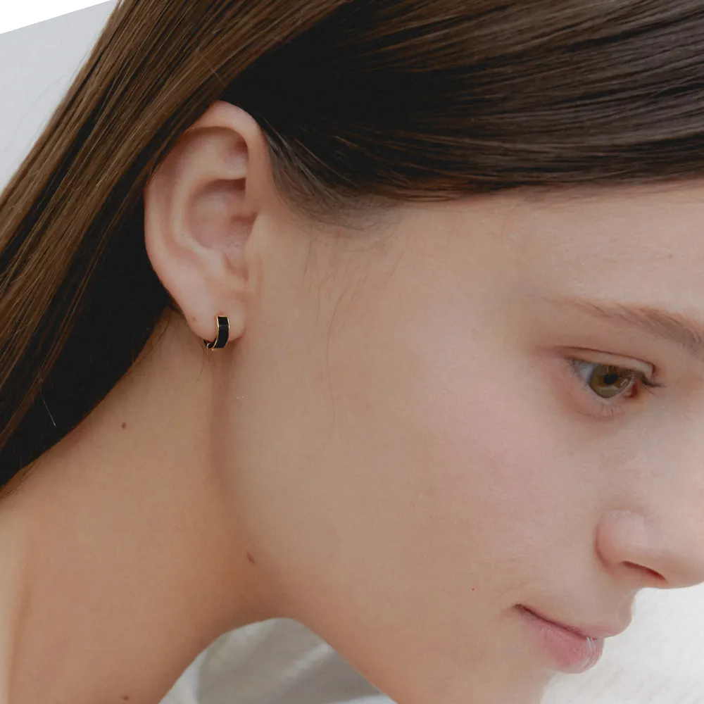 Black Onyx Earring - 감도 깊은 취향 셀렉트샵 29CM