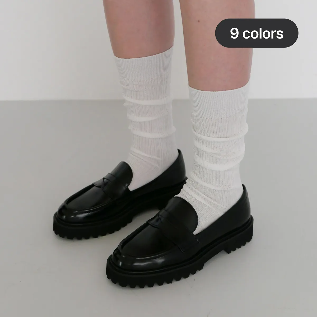 loose middle socks (9colors) - 감도 깊은 취향 셀렉트샵 29CM