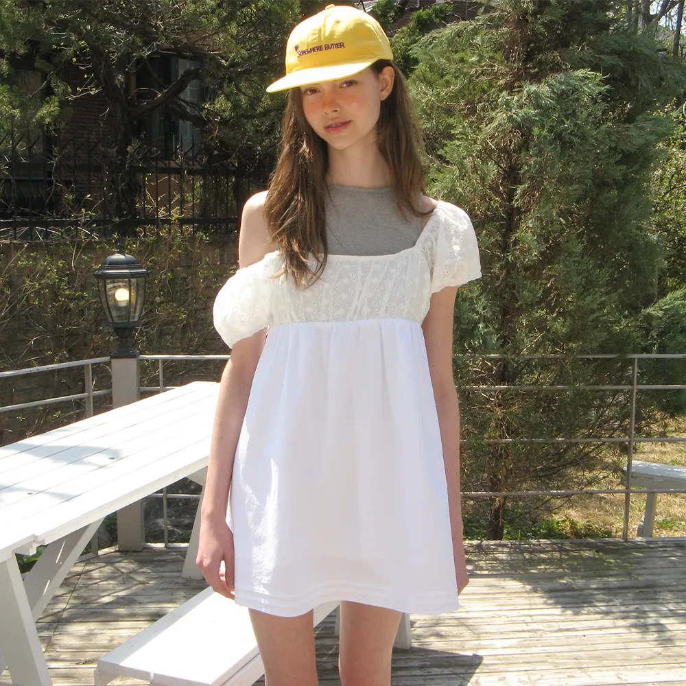 Dessert Lace Mini Dress - Ivory - 감도 깊은 취향 셀렉트샵 29CM
