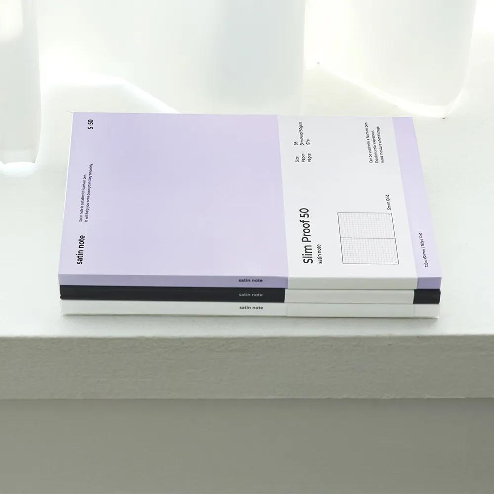 [S50] 새틴 노트 슬림프루프 B6 - 감도 깊은 취향 셀렉트샵 29CM