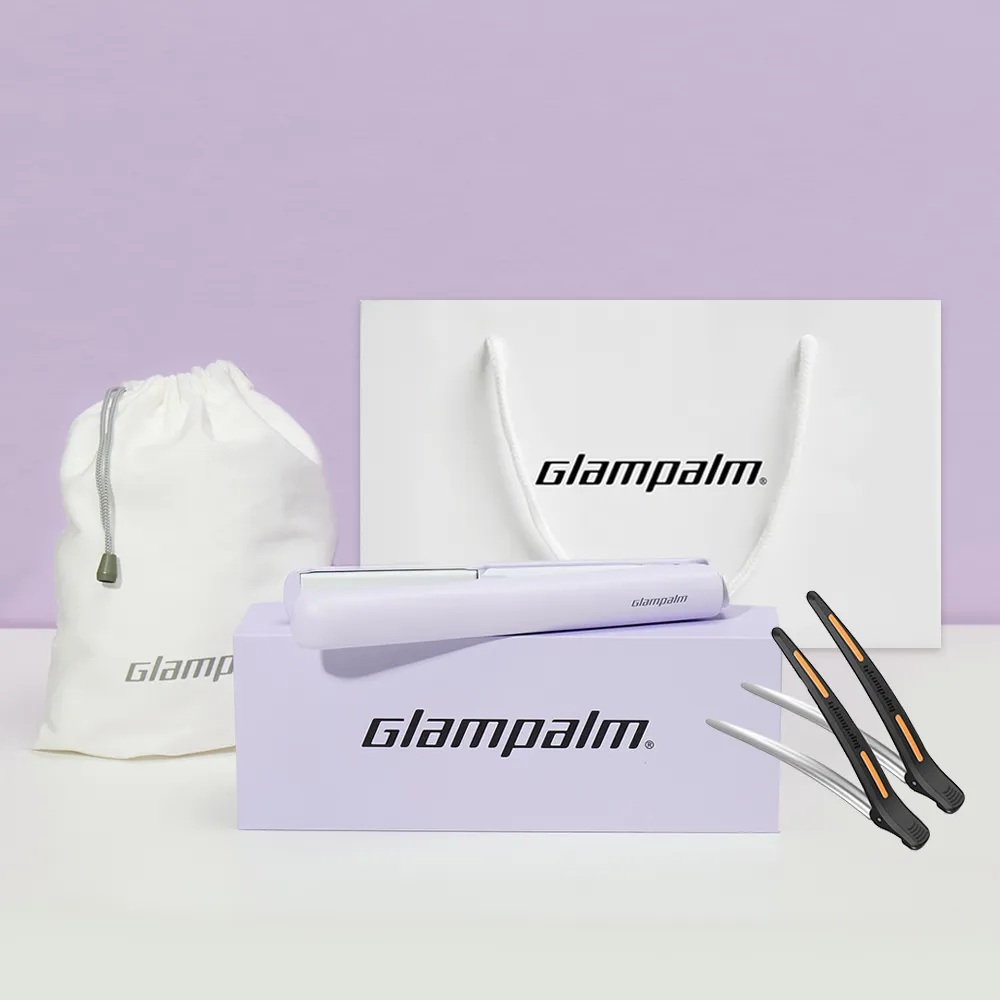 [쇼핑백증정] 오마이글램 OMG 고데기 GP105 퍼플 + 헤어집게 1SET - 감도 깊은 취향 셀렉트샵 29CM