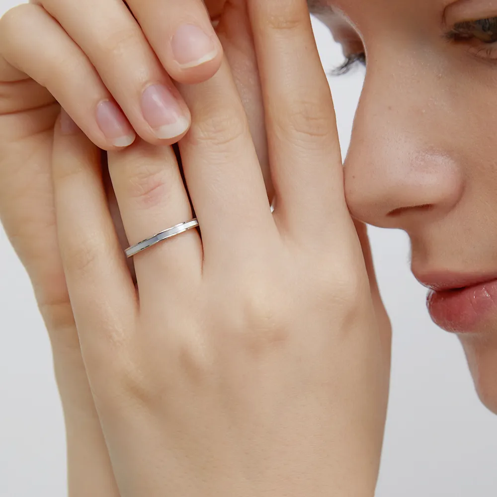 [우주소녀 여름 착용]White Onyx Ring-S - 감도 깊은 취향 셀렉트샵 29CM