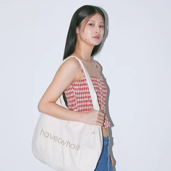 soft cotton eco bag (WH) - 감도 깊은 취향 셀렉트샵 29CM