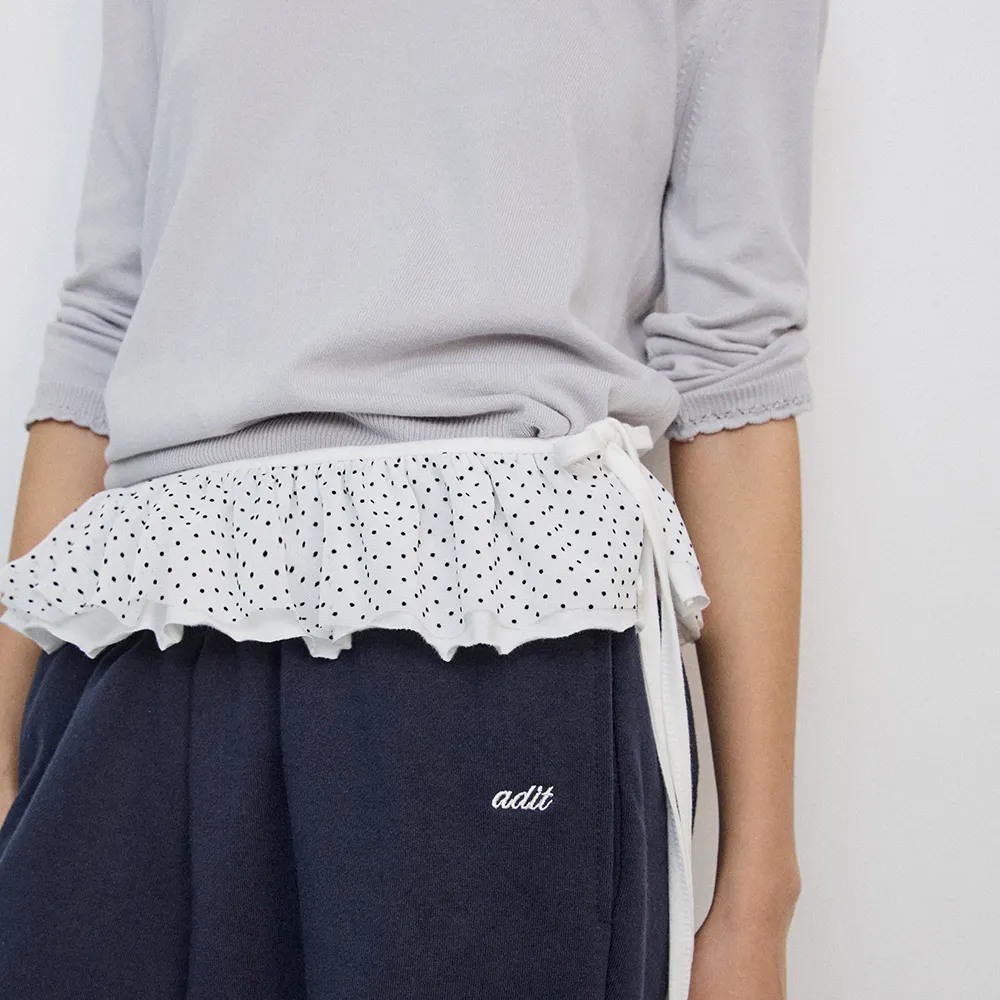 Dot ruffle belt - 감도 깊은 취향 셀렉트샵 29CM
