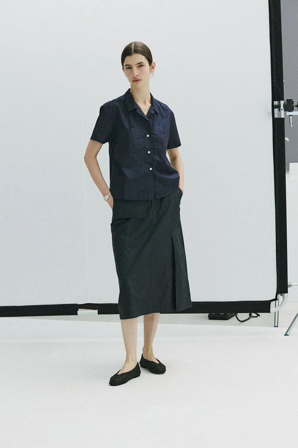 TF1-SK02 포켓 스커트 - 네이비 - 감도 깊은 취향 셀렉트샵 29CM