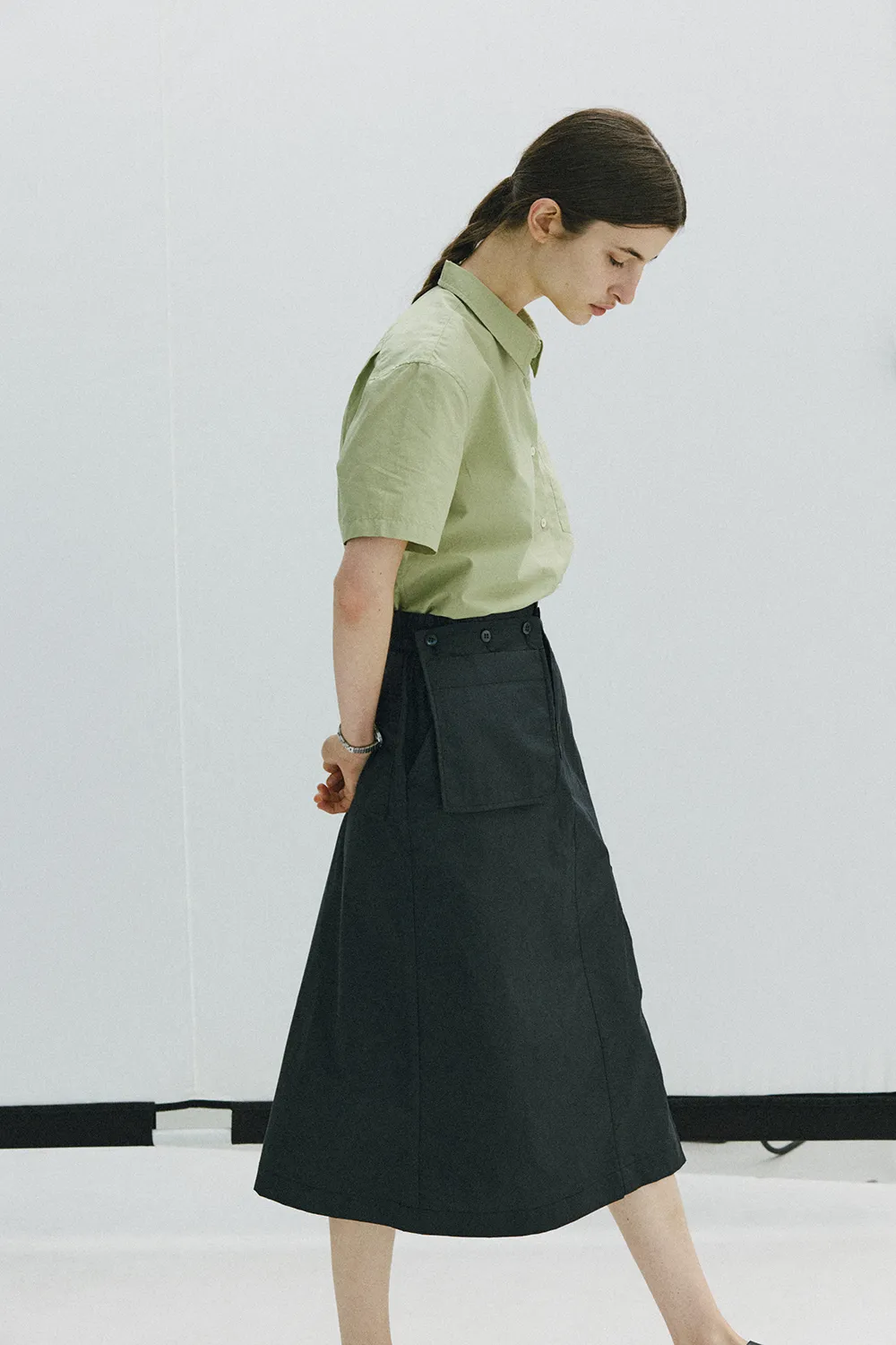 TF1-SK02 포켓 스커트 - 네이비 - 감도 깊은 취향 셀렉트샵 29CM