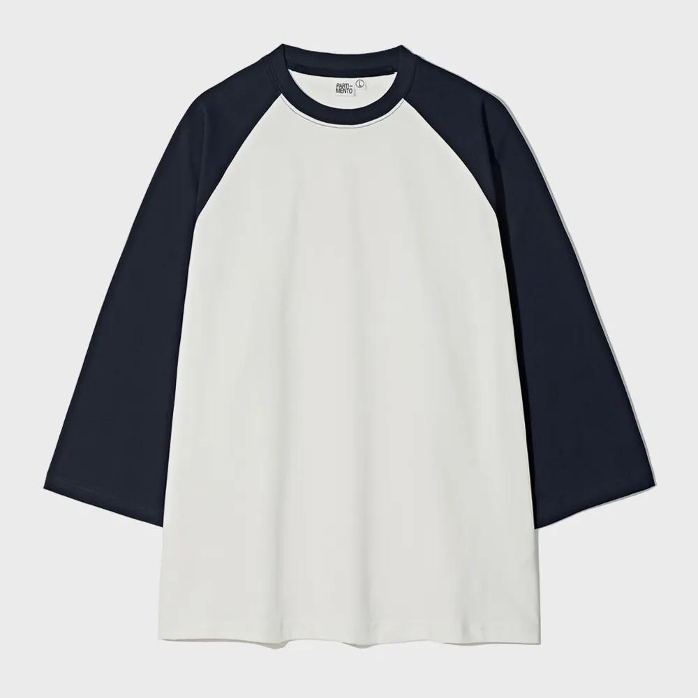 STRIPE LAYERED LS TEE NAVY (AM2ESUT550A) - 감도 깊은 취향 셀렉트샵 29CM