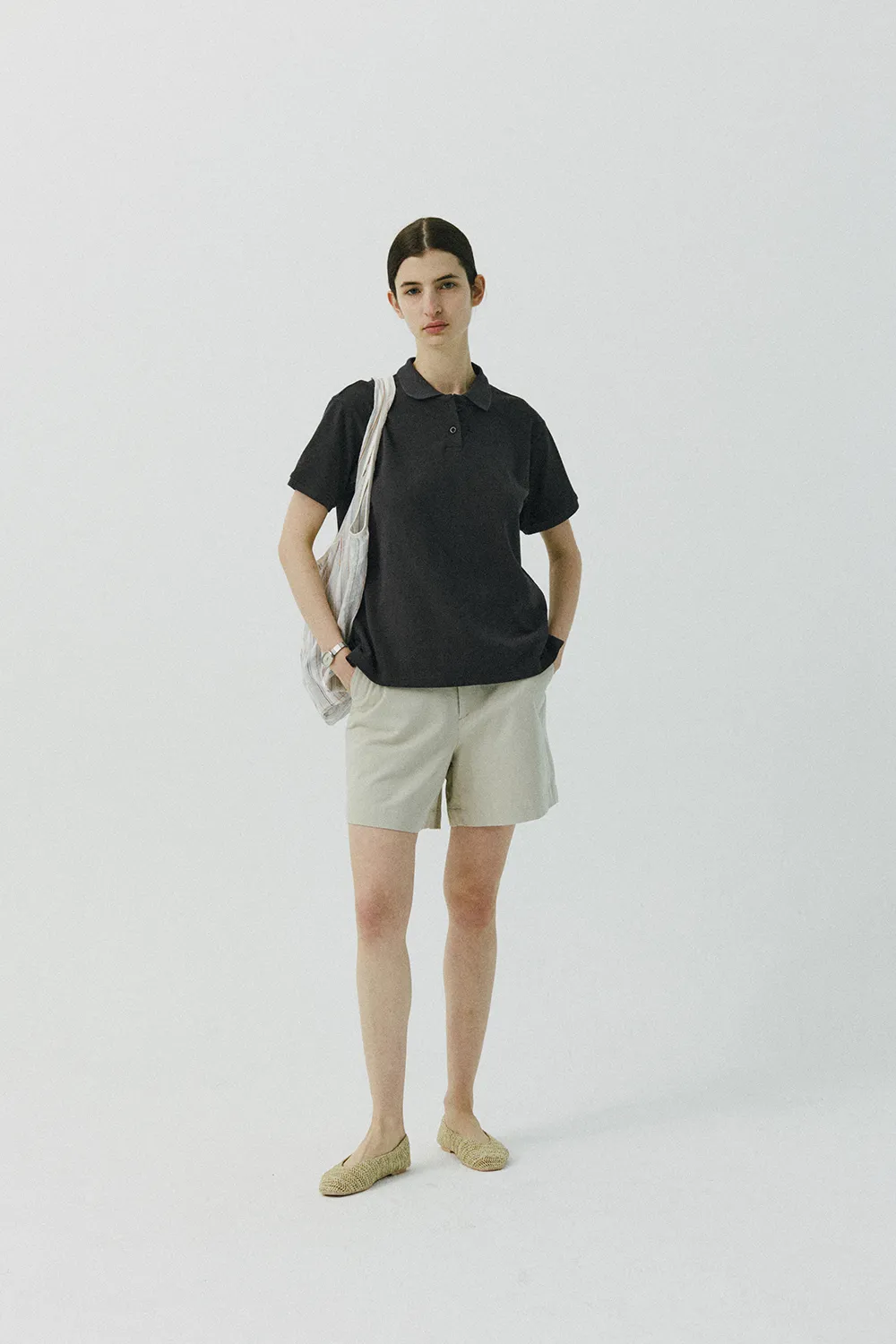 TF2-PT01 비죠 하프 팬츠 - 우드베이지 - 감도 깊은 취향 셀렉트샵 29CM