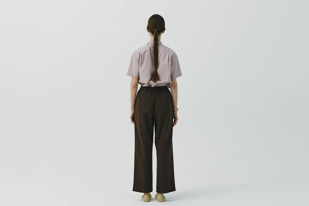 TF2-PT03 코튼 린넨 스트링 팬츠 - 브라운 - 감도 깊은 취향 셀렉트샵 29CM