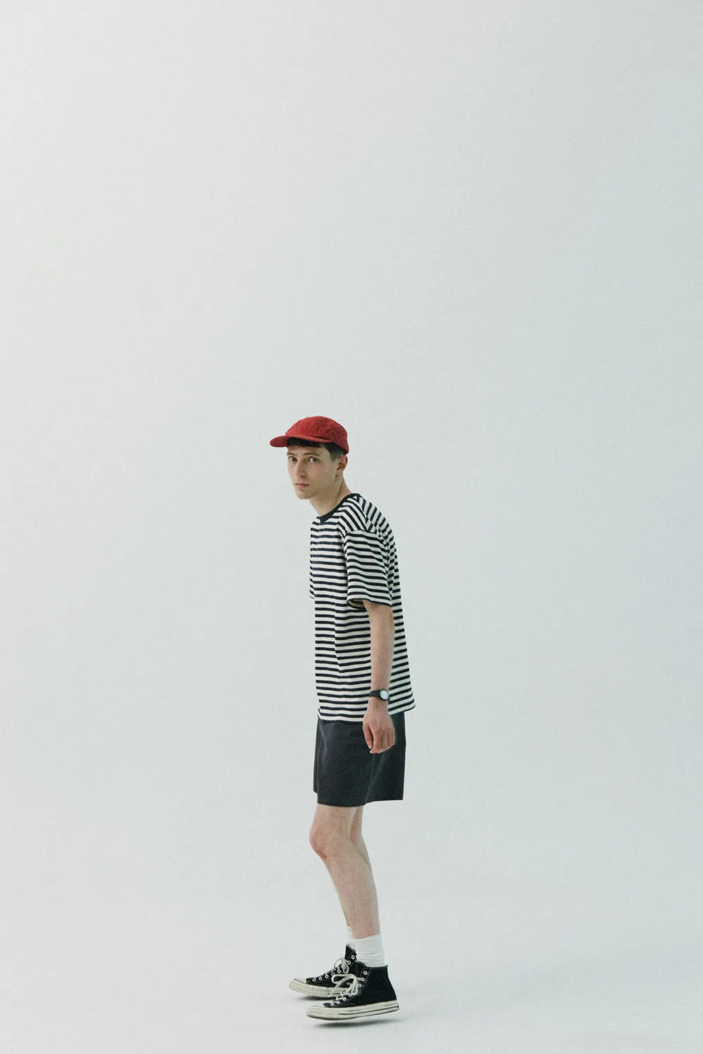 TF2-TS02 치코 스트라이프 티 - 네이비 - 감도 깊은 취향 셀렉트샵 29CM