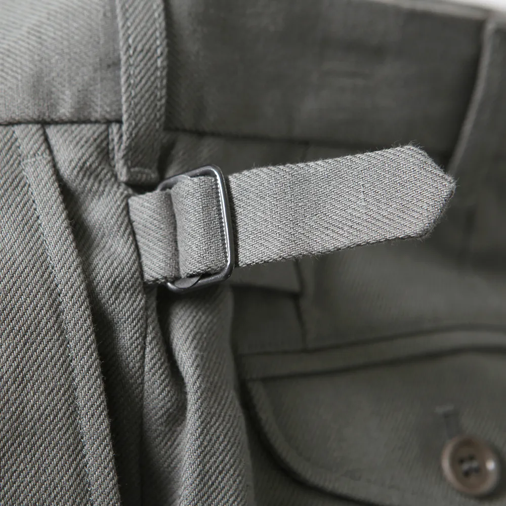 TF2-PT05 린넨 코튼 비죠 팬츠 - 카키그레이 - 감도 깊은 취향 셀렉트샵 29CM