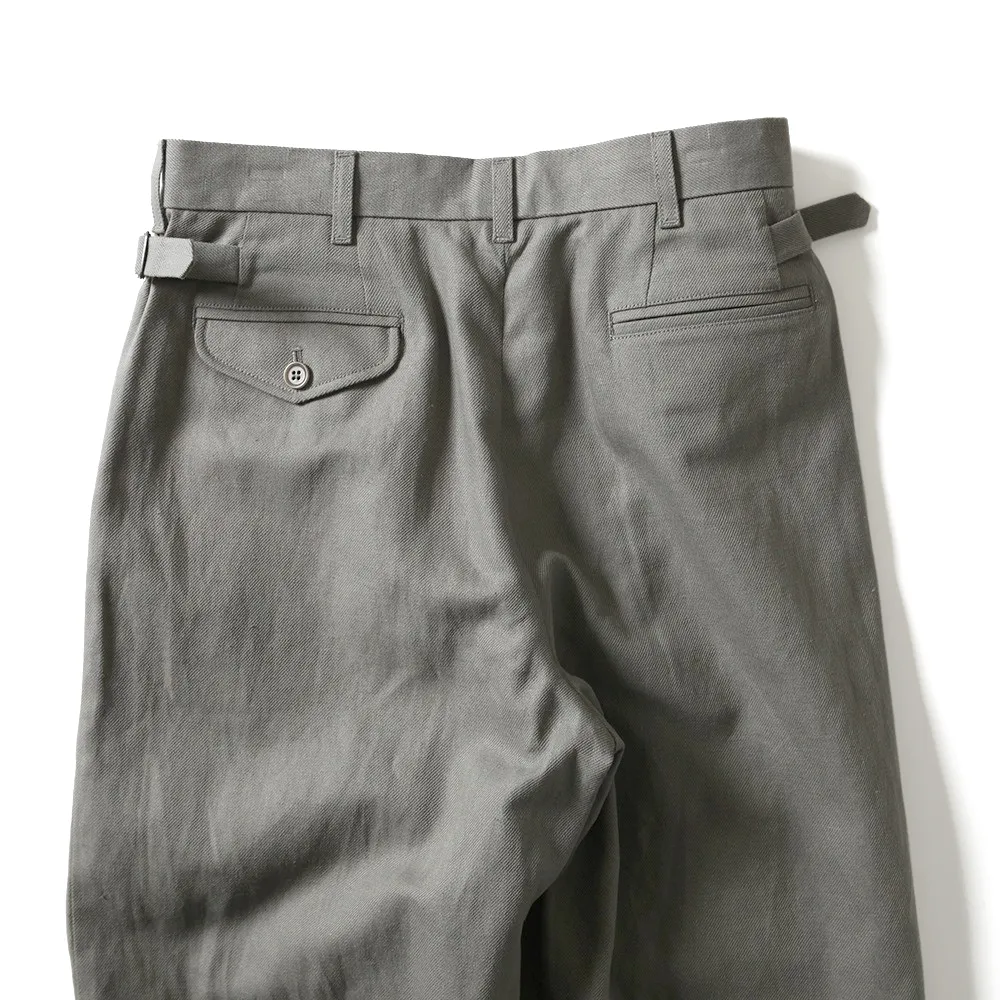 TF2-PT05 린넨 코튼 비죠 팬츠 - 카키그레이 - 감도 깊은 취향 셀렉트샵 29CM