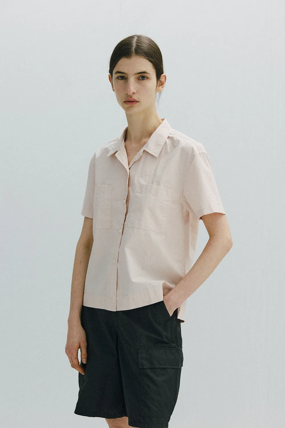 TF2-SH01 트윈포켓 반팔셔츠 - 핑크솔트 - 감도 깊은 취향 셀렉트샵 29CM