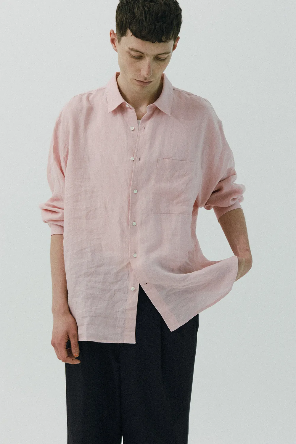 TF2-SH05 린넨셔츠 - 포푸리핑크 - 감도 깊은 취향 셀렉트샵 29CM