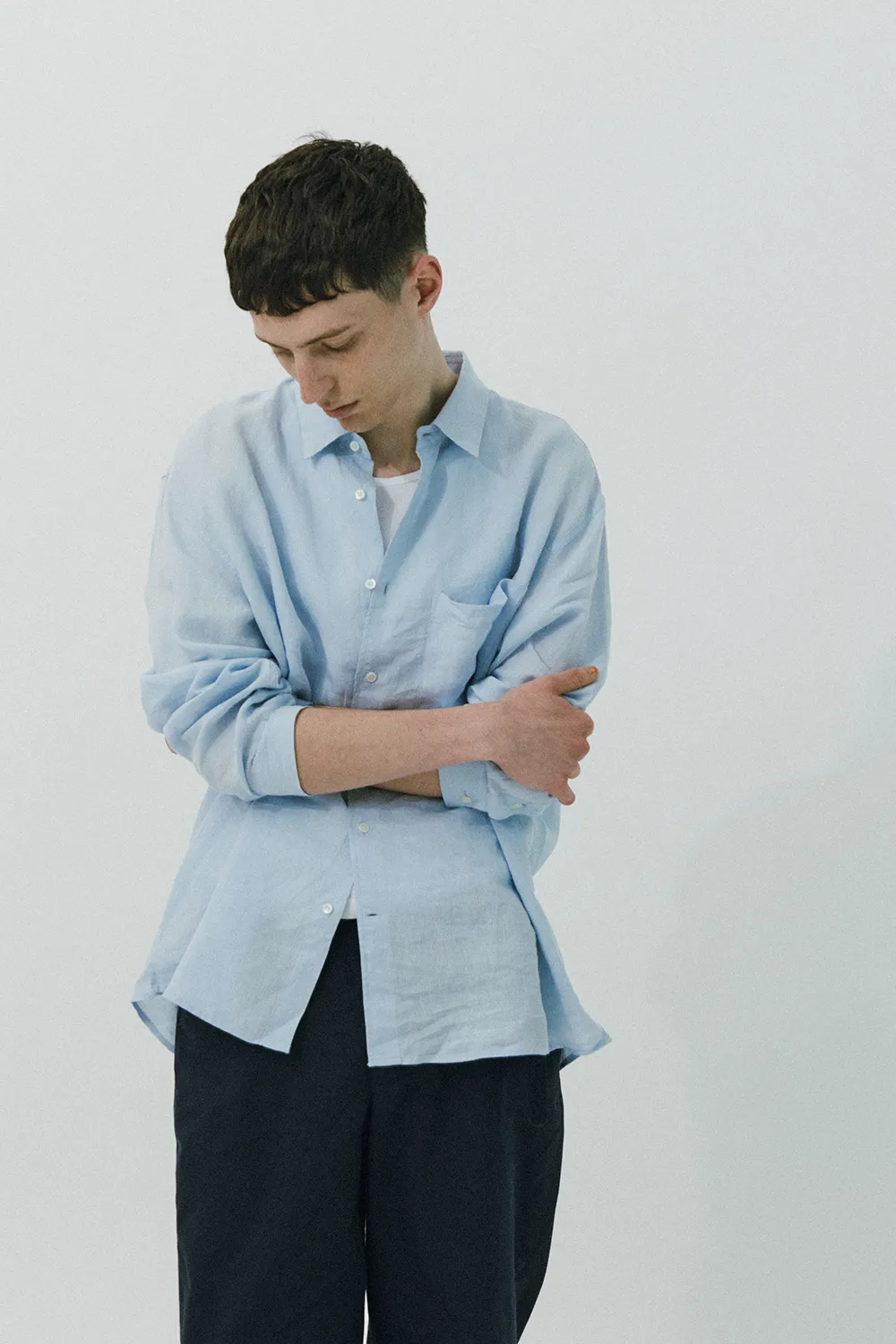 TF2-SH05 린넨셔츠 - 스카이 - 감도 깊은 취향 셀렉트샵 29CM