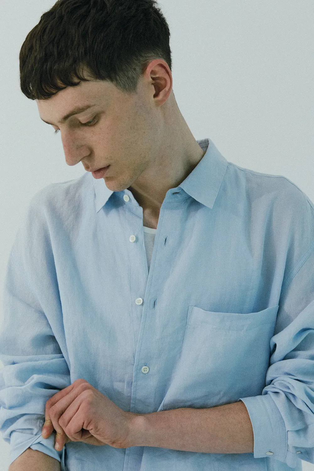 TF2-SH05 린넨셔츠 - 스카이 - 감도 깊은 취향 셀렉트샵 29CM