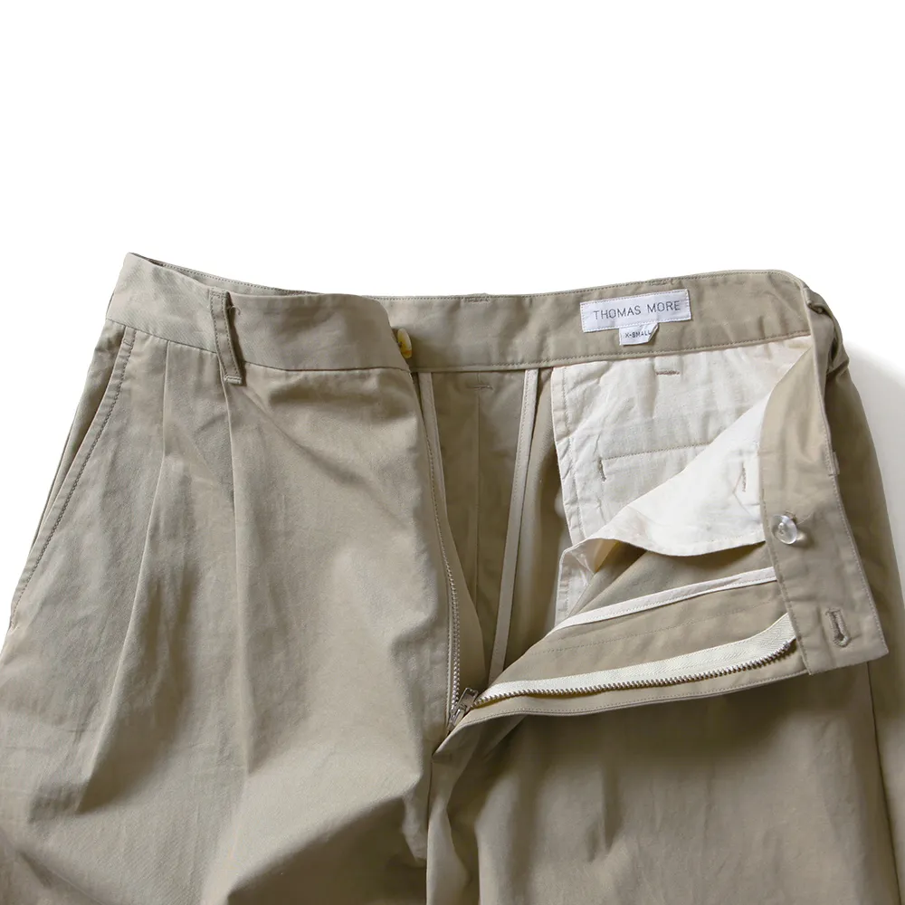 TF1-PT03 라이트 투턱 치노 팬츠 - 오크베이지 - 감도 깊은 취향 셀렉트샵 29CM