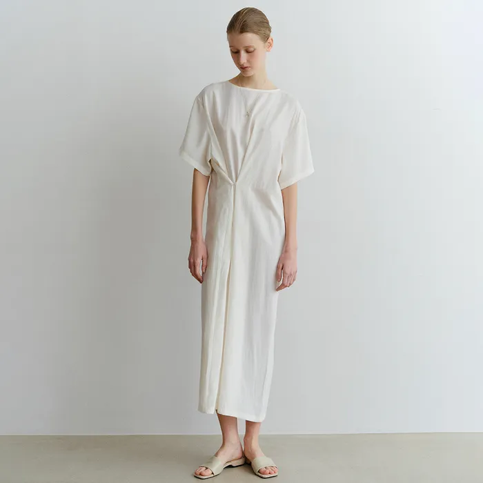 [1st REORDER] RELAXED TWO-WAY MAXI OPS_CREAM IVORY - 감도 깊은 취향 셀렉트샵 29CM