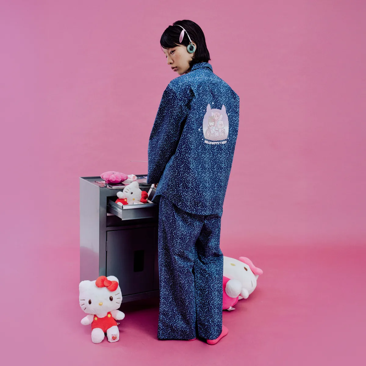 [29CM 단독] HELLO KITTY X KEY 클래식 홈웨어 파자마 셋업_오토바이 레오파드 - 감도 깊은 취향 셀렉트샵 29CM