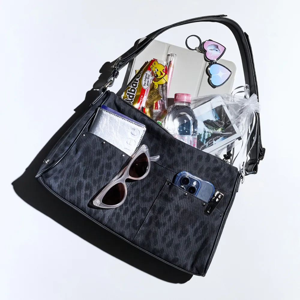 BASH BAG - LEOPARD BLACK - 감도 깊은 취향 셀렉트샵 29CM