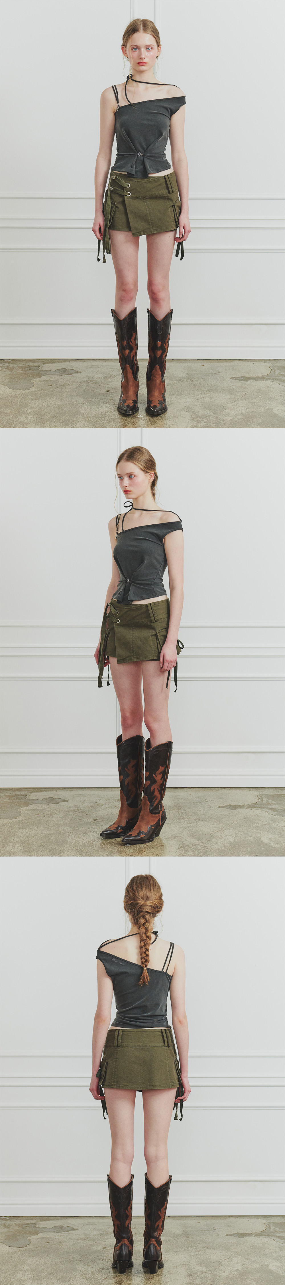 RUBY HOOK TOP charcoal - 감도 깊은 취향 셀렉트샵 29CM