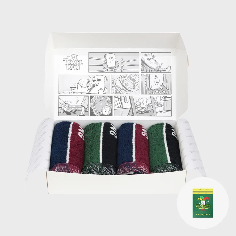 페이스타월 그라운드 - 4P 세트 - 감도 깊은 취향 셀렉트샵 29CM