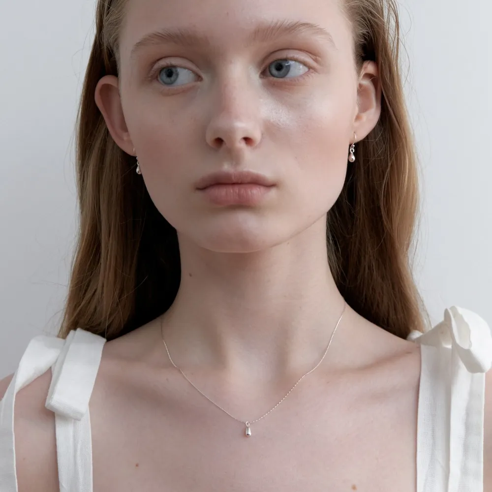 [Silver] Tini Drop Necklace (L251MNK060) - 감도 깊은 취향 셀렉트샵 29CM