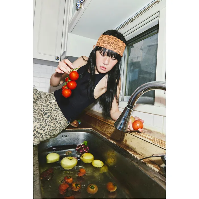 [29CM 단독][리오더] Chouetties by LUCKY CHOUETTE_Low-Rise Leopard Denim Pants (beige)_LAPDX25400BEX ...