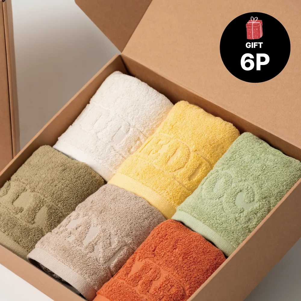 [선물포장]그로서리시리즈-타월6P - 감도 깊은 취향 셀렉트샵 29CM