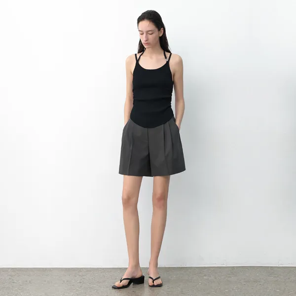 ROSEE SET-UP TUCK PANTS(PT-5669)_2Colors - 감도 깊은 취향 셀렉트샵 29CM