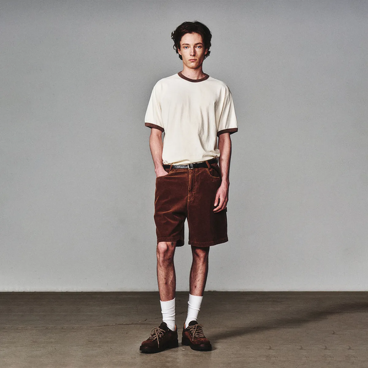 Ringer Tee_Cream/Mud - 감도 깊은 취향 셀렉트샵 29CM