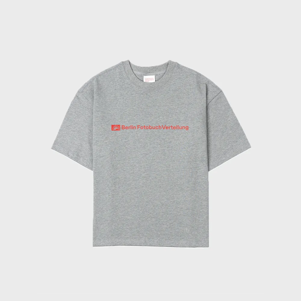 002 BFV CENTER LOGO TEE (GREY) - 감도 깊은 취향 셀렉트샵 29CM