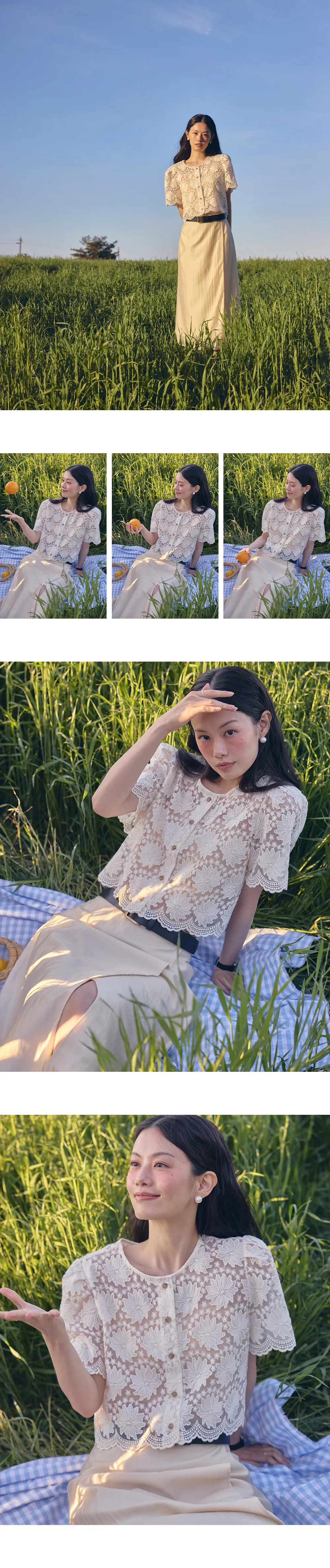 오간자 랩 스커트 (2COL) Y5S026 - 감도 깊은 취향 셀렉트샵 29CM