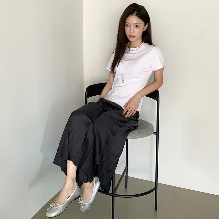 [WH S : 6/17 예약배송] 리안 미니멀 슬림 티셔츠 / RIAN MINIMAL SLIM T-SHIRT_7color - 감도 깊은 취향 셀렉트샵 29CM