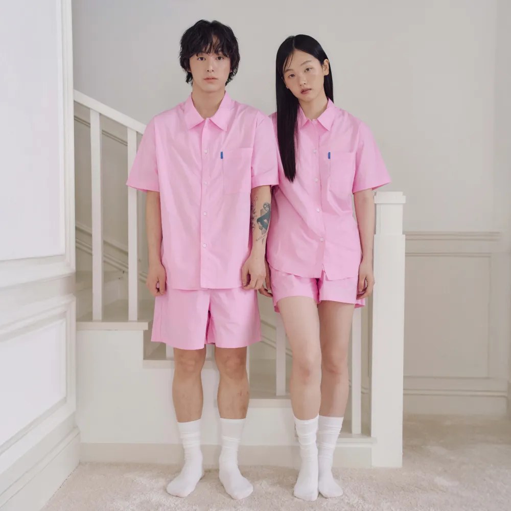 [29CM 단독] PK002 클래식 홈웨어 썸머파자마 셋업_페어리 핑크 2SIZES - 감도 깊은 취향 셀렉트샵 29CM