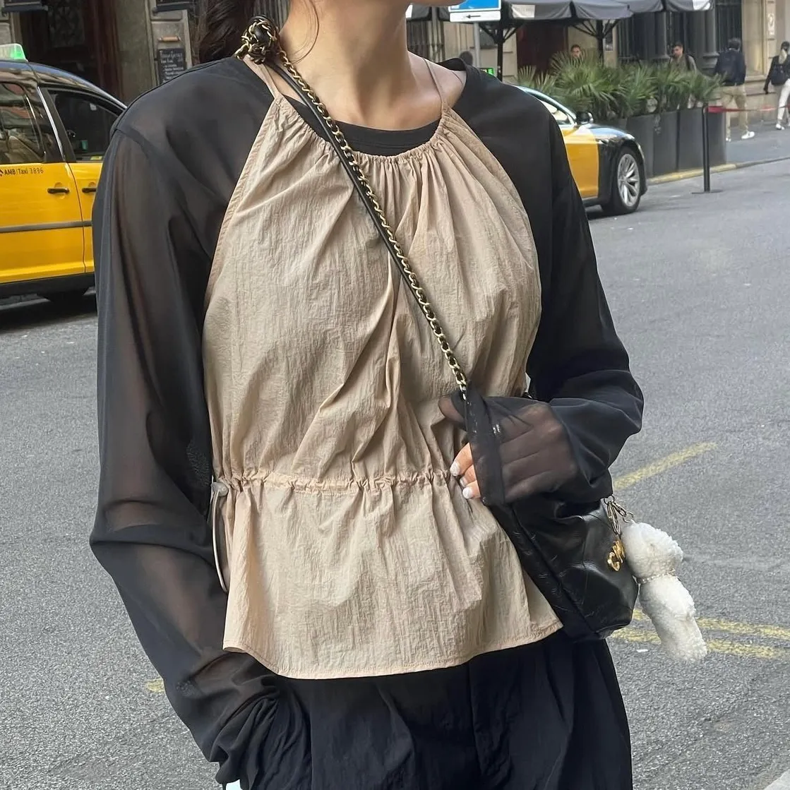 Sheer String Sleeveless Top_3color - 감도 깊은 취향 셀렉트샵 29CM