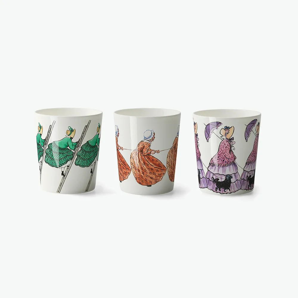 [DesignHouseStockholm] Elsa Beskow Mug 280ml Set of 3 (2146-0100) - 감도 깊은 취향 셀렉트샵 29CM