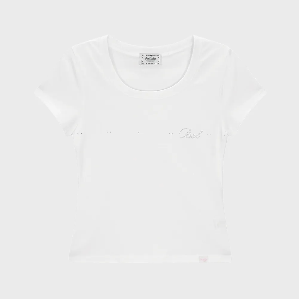 TWINKLE HALF TEE-WHITE - 감도 깊은 취향 셀렉트샵 29CM