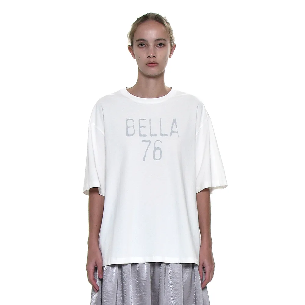 CIAO BELLA 76 PATCH SHORT SLEEVE TEE_WHITE - 감도 깊은 취향 셀렉트샵 29CM