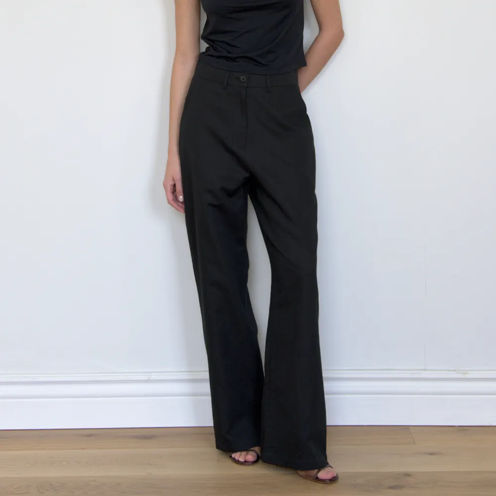 [2nd] Comfort Linen Slacks_Black - 감도 깊은 취향 셀렉트샵 29CM