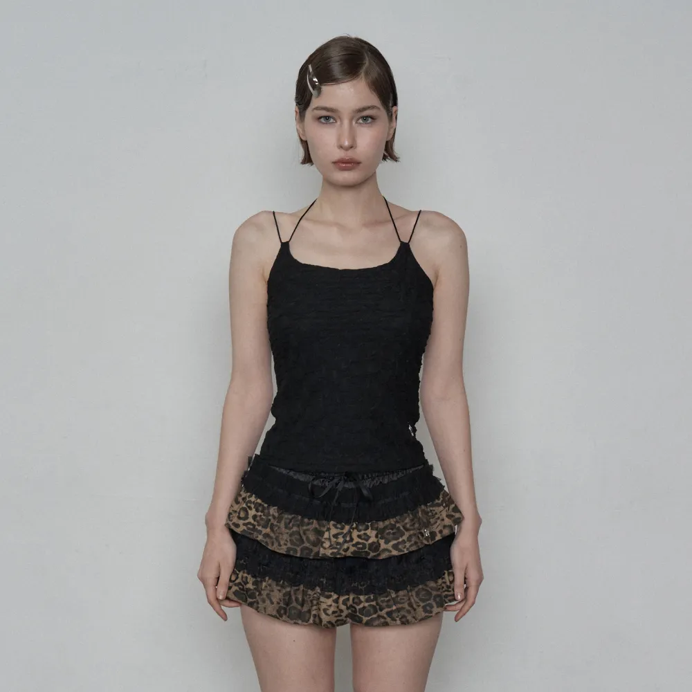 STRING HALTER NECK TOP / BLACK - 감도 깊은 취향 셀렉트샵 29CM