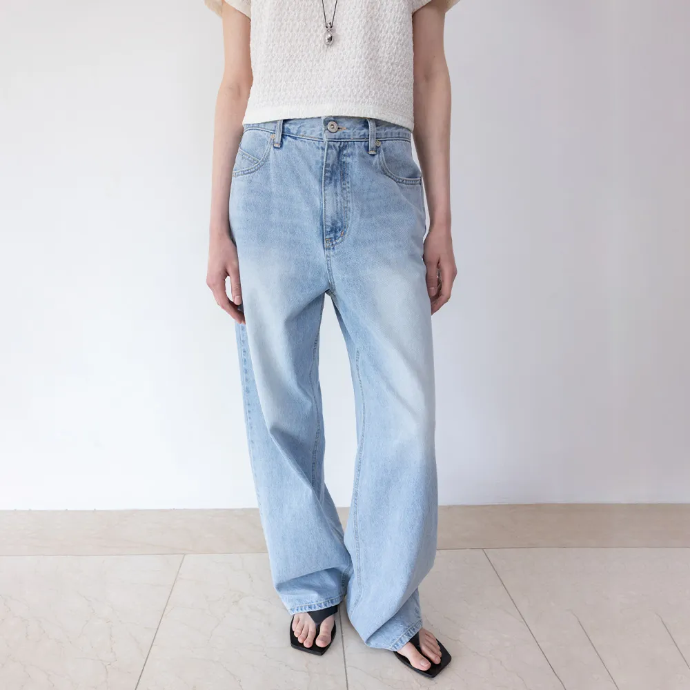 [기장선택] Back Diagonal lined Denim SJ5ML259-22 - 감도 깊은 취향 셀렉트샵 29CM