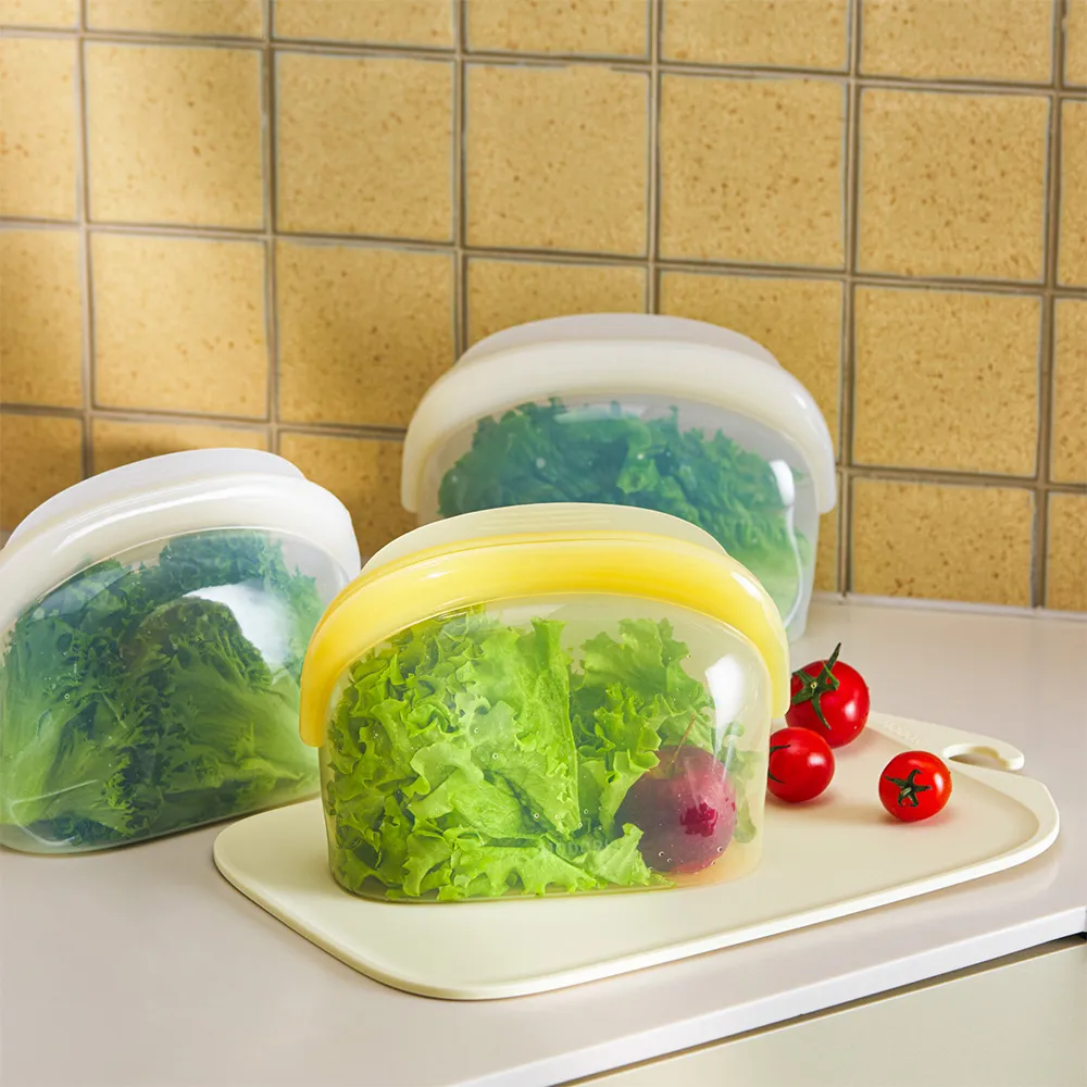 실리콘 완전 밀폐 지퍼백 2P 세트 - 감도 깊은 취향 셀렉트샵 29CM