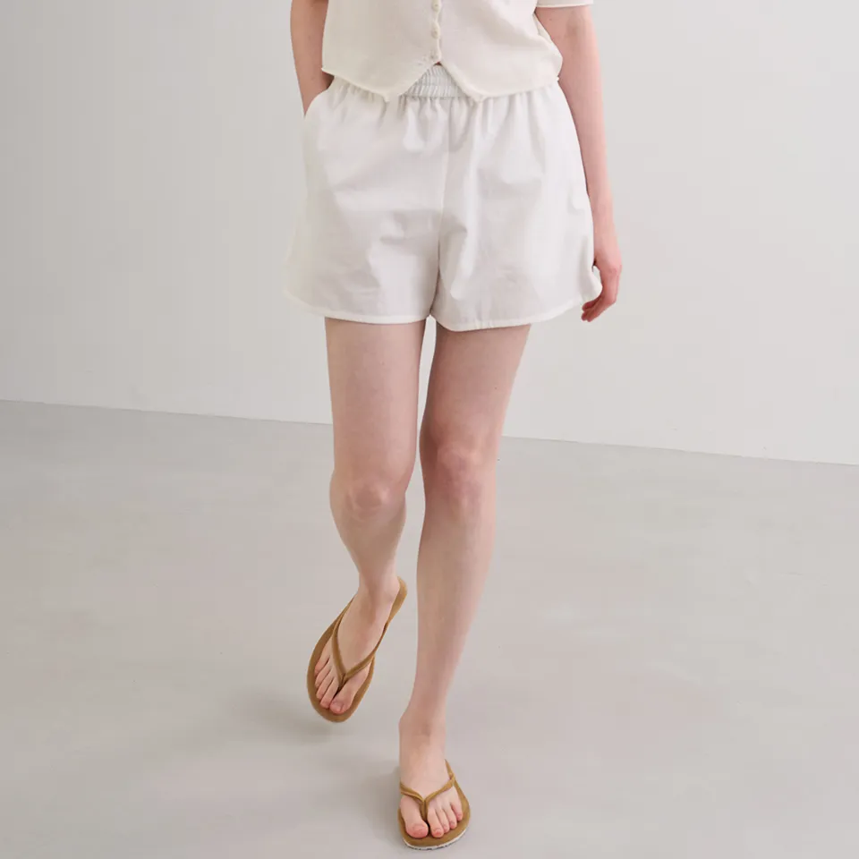 cotton banding shorts (white) - 감도 깊은 취향 셀렉트샵 29CM