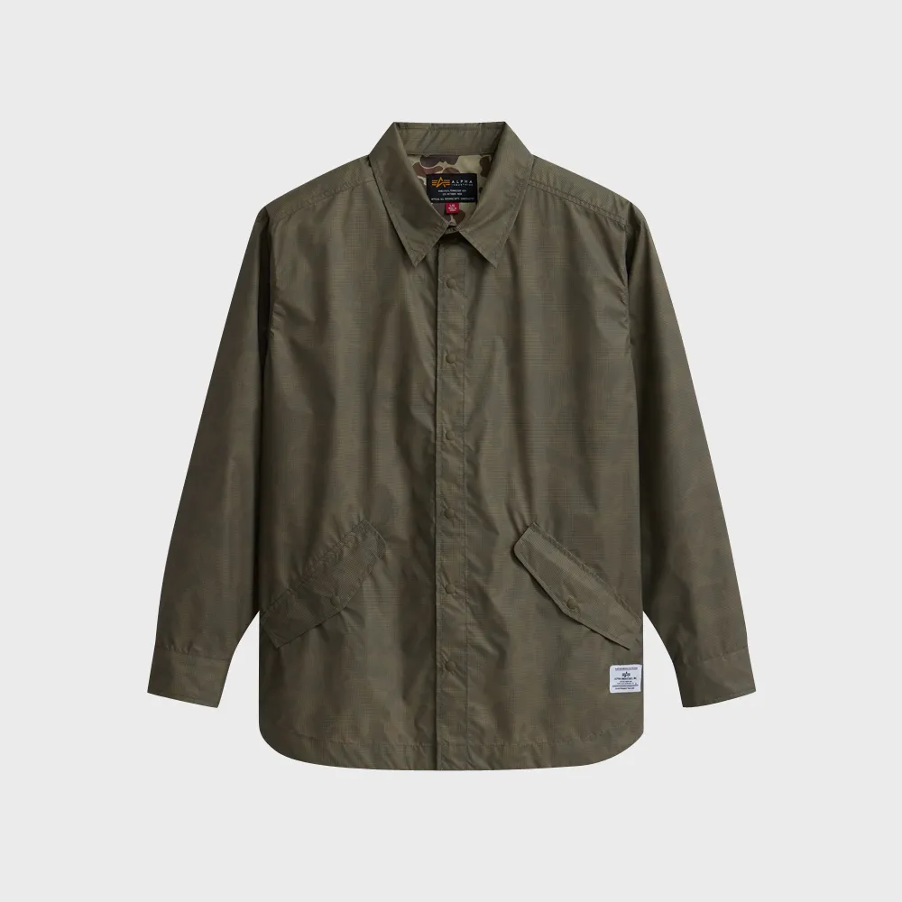 PACKAWAY SHIRT JACKET (OG-107 GREEN) - 감도 깊은 취향 셀렉트샵 29CM