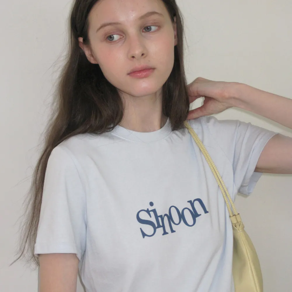 Sinoon Signature Logo T-Shirts (Sky Blue) - 감도 깊은 취향 셀렉트샵 29CM