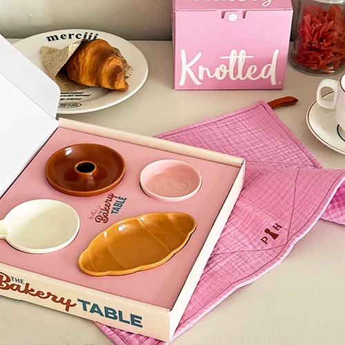 [노티드X폴라앳홈] 베이커리테이블 4종 SET - 감도 깊은 취향 셀렉트샵 29CM