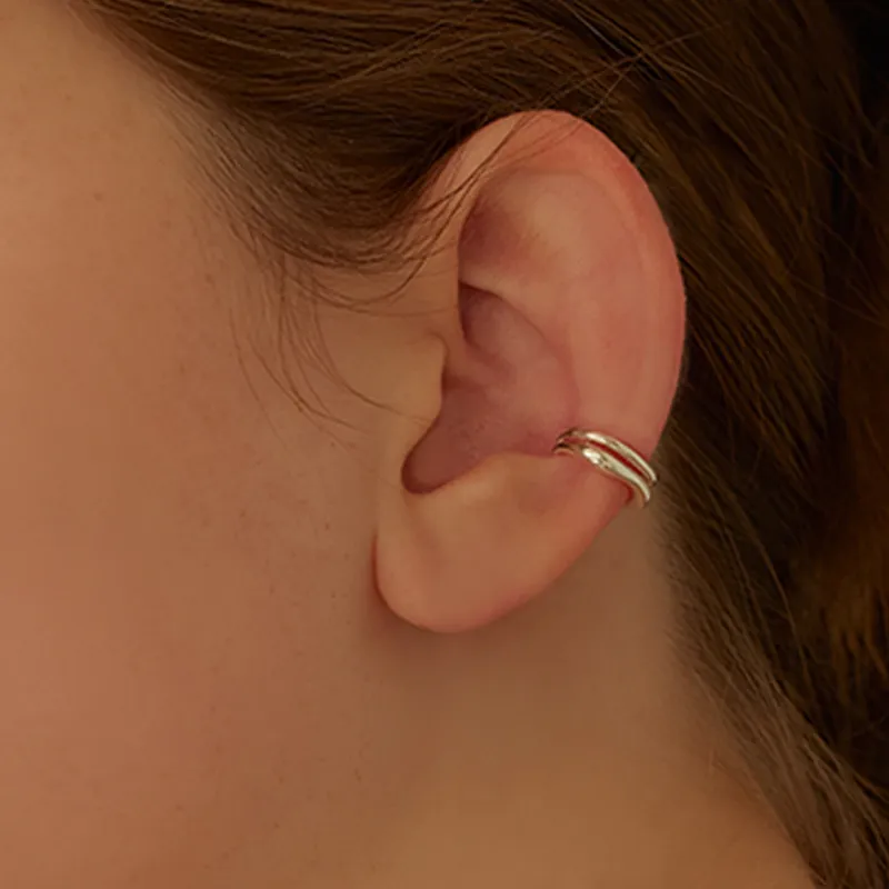 [Silver925] Two wave earcuff - 감도 깊은 취향 셀렉트샵 29CM