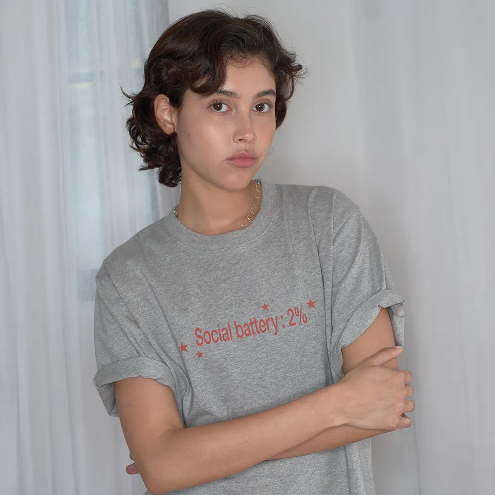 Social Low Tee (GREY) - 감도 깊은 취향 셀렉트샵 29CM