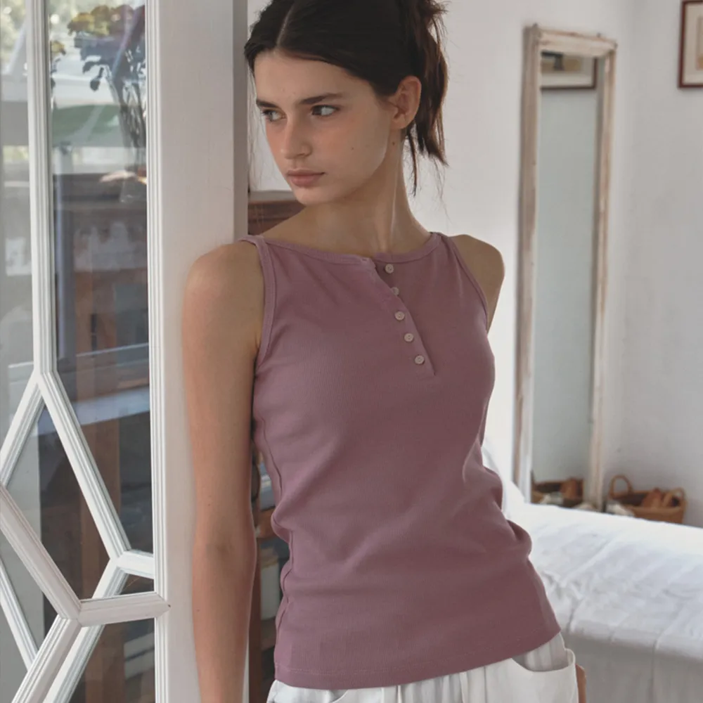 보트넥 버튼나시 (4COL) - 감도 깊은 취향 셀렉트샵 29CM